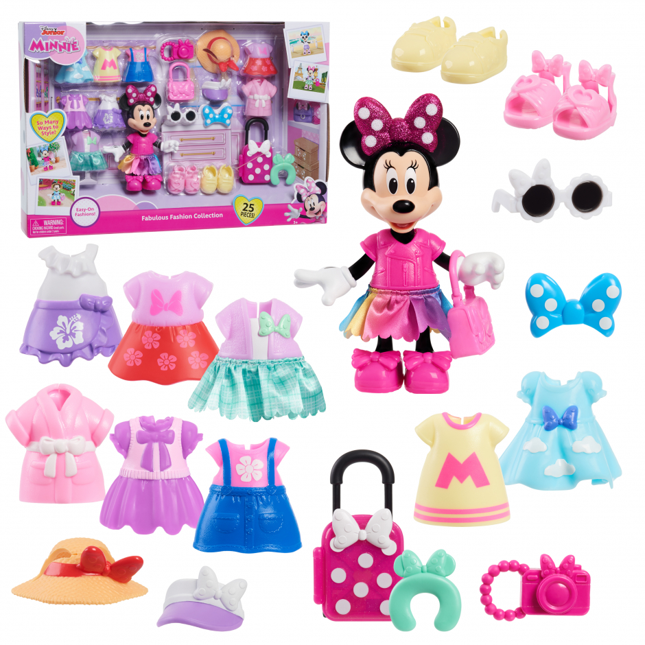 Disney Junior Minnie Mouse Fabulous Fashion Collection - Just Play ...