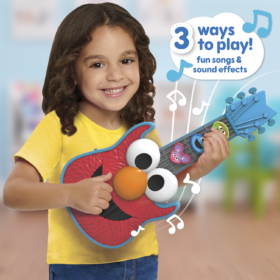 Sesame Street Rock with Elmo Guitar - Just Play | Toys for Kids of All Ages