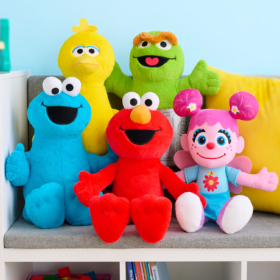 Sesame Street Large Plush Abby Cadabby - Just Play | Toys for Kids of ...