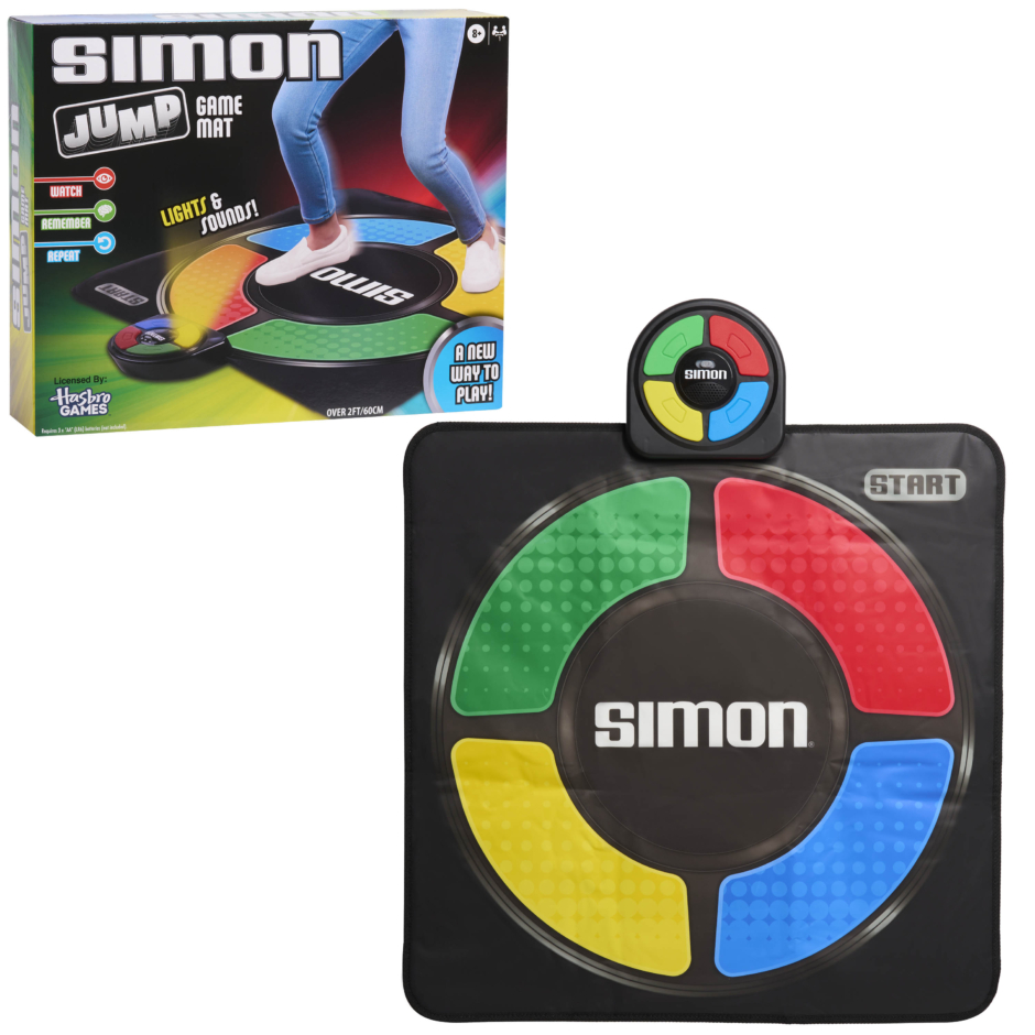Hasbro Simon Jump Game Mat - Just Play | Toys for Kids of All Ages