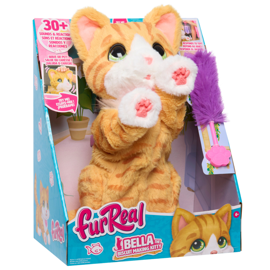 furReal Bella the Biscuit-Making Kitty - Just Play | Toys for Kids of ...