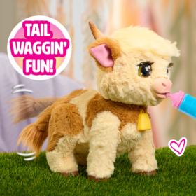 FurReal Maggie the Feed & Follow Cow - Just Play | Toys for Kids of All ...